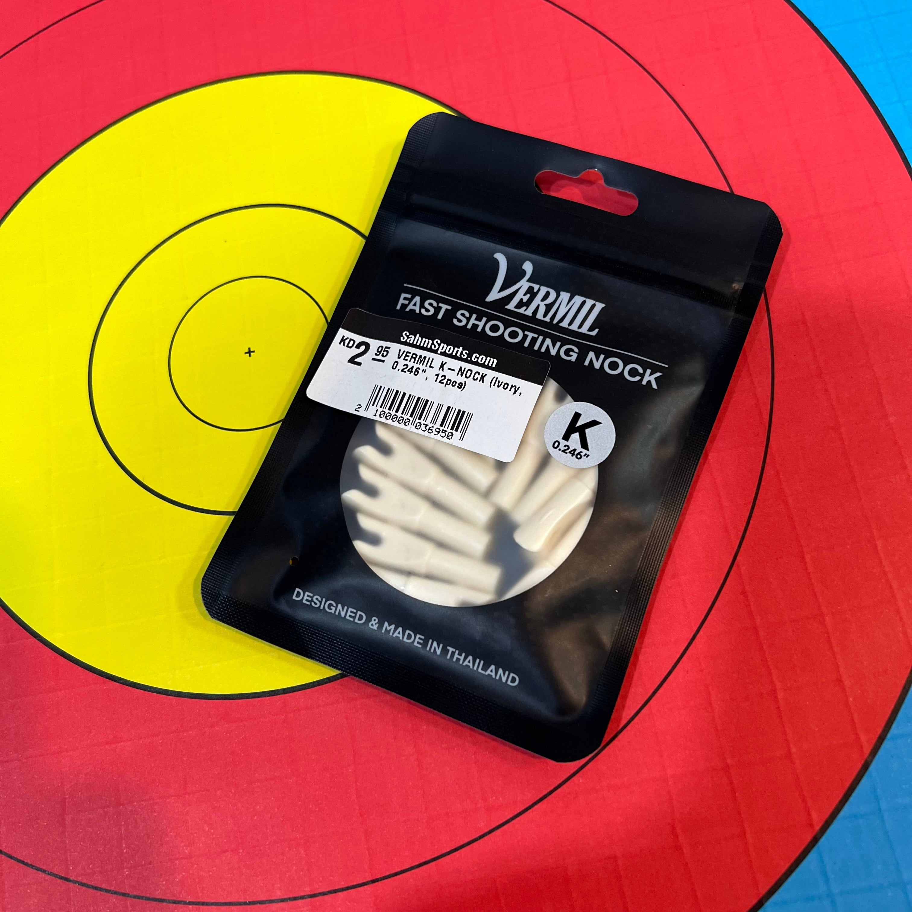 VERMIL K-NOCK (Ivory, 0.246", 12pcs) – Sahm Sports